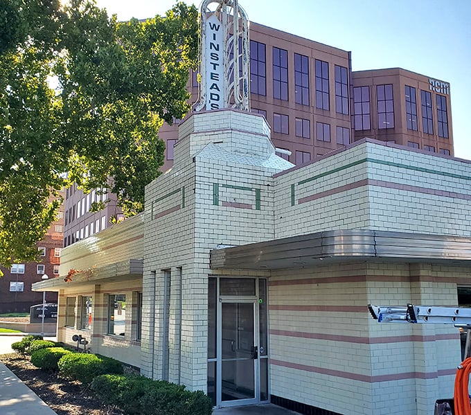 Gleaming white tiles and vintage charm&mdash;Winstead's looks exactly like the burger joint of your childhood dreams.