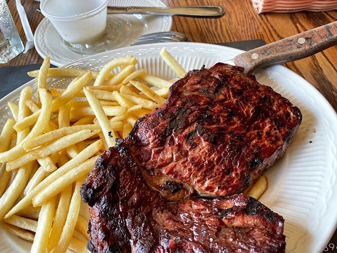 A ribeye that doesn't need Instagram filters&mdash;just a sharp knife, good company, and the willpower not to inhale it in thirty seconds.