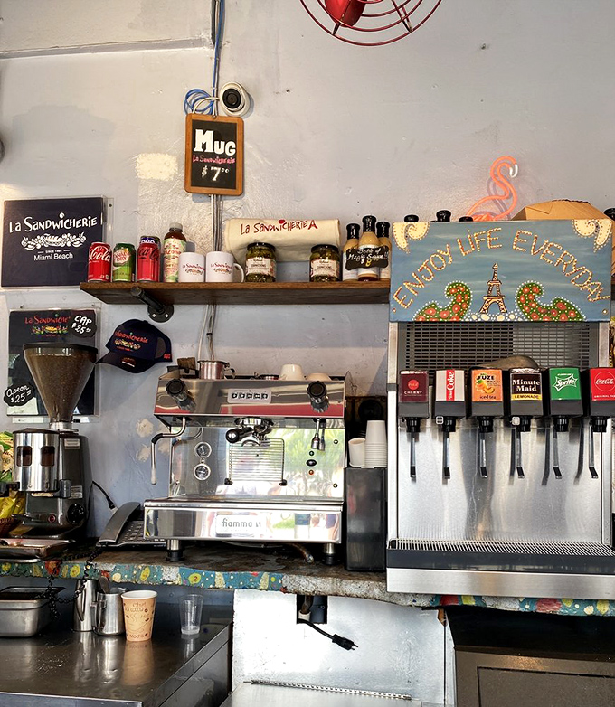 Behind the scenes where magic happens. Like NASA's mission control but with better lunch options and significantly more French influence.