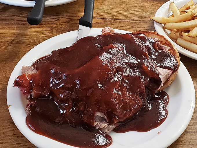 BBQ beef so tender, it practically melts before you can say "pass the napkins."