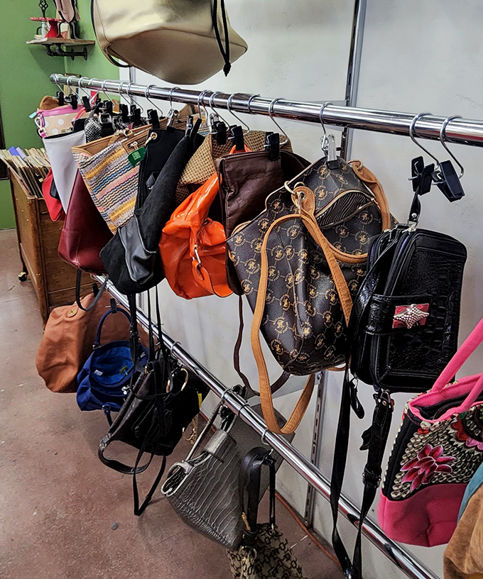 Handbag heaven for the fashion archaeologist. That designer lookalike might actually be the real deal&mdash;treasure hunting at its finest!