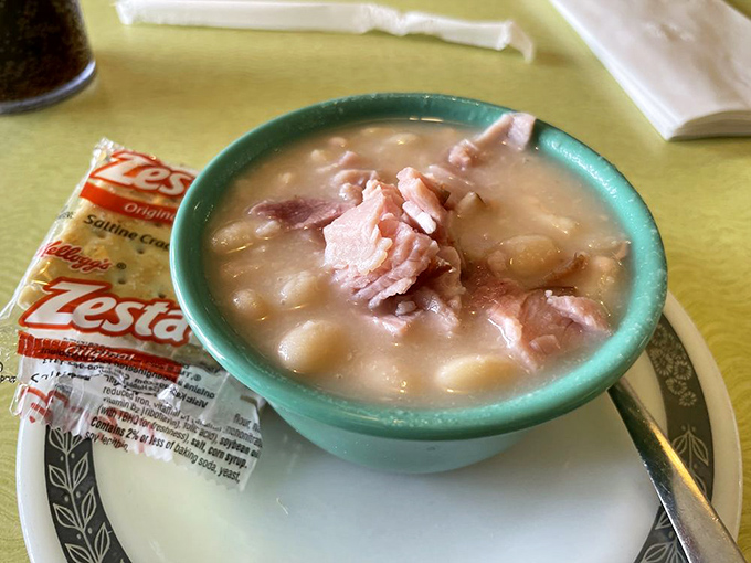 Bean soup that grandmothers everywhere would respect&mdash;hearty, honest, and studded with chunks of ham that tell you someone's paying attention in the kitchen.