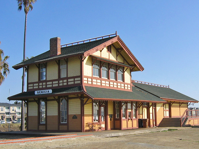 Benicia's historic train depot reminds us when rail travel was an elegant affair, not just a mad dash through security lines and overpriced coffee.