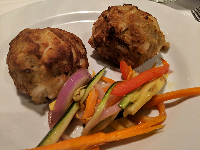 The sequel is just as good! These crab cakes have that magical ratio of crab-to-binding that separates the merely good from the "tell your friends about it" great.