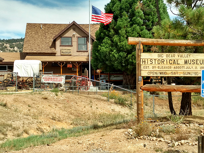 The Historical Museum stands as testament that before Big Bear had boutiques, it had pioneers with really good taste in real estate.