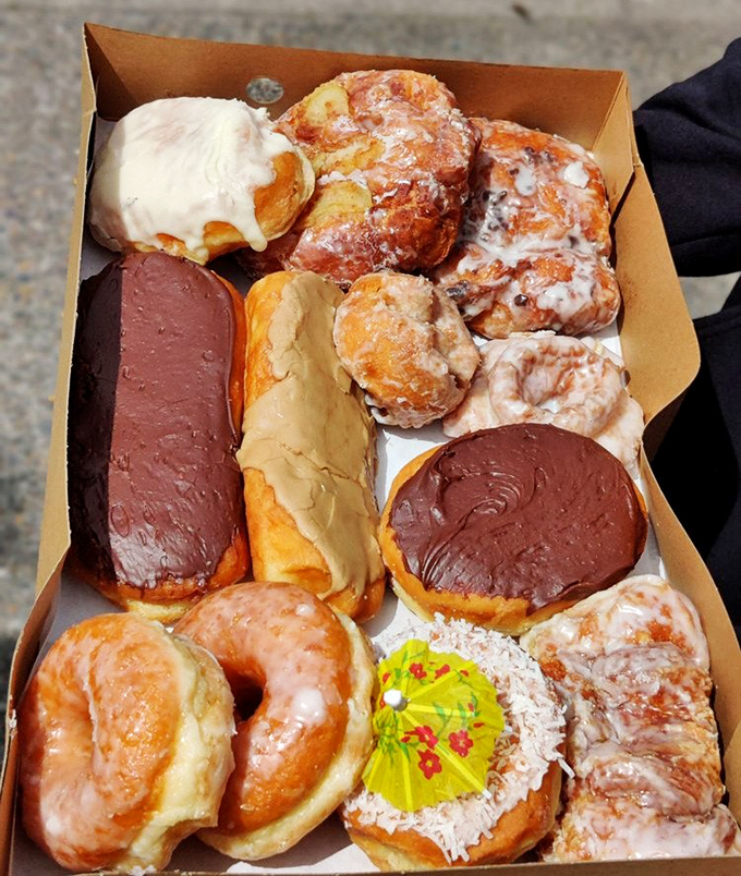 A box of Joe's donuts is like Noah's Ark for sweet treats&mdash;two of every kind, ensuring the survival of happiness through even the rainiest Oregon day.