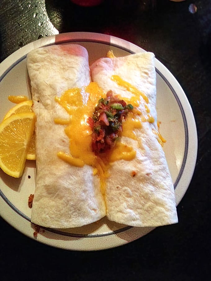 Breakfast burritos: where the entire morning meal gets wrapped up like a present you give yourself. This one's practically glowing.
