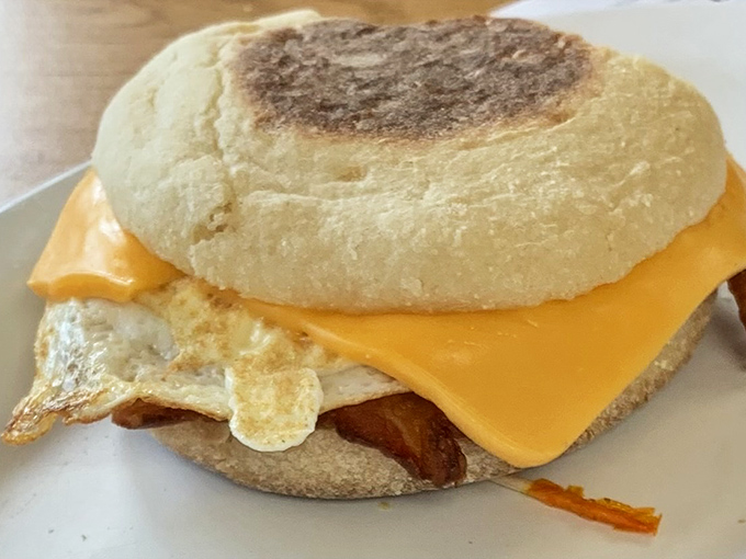 The humble breakfast sandwich&mdash;proof that sometimes the best things in life come between two pieces of bread.