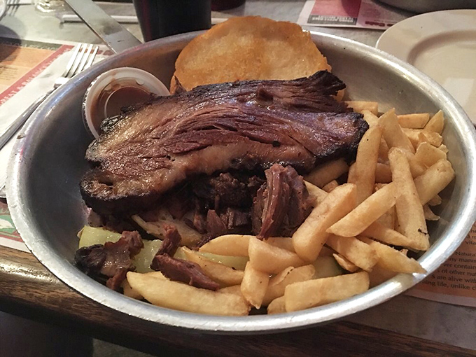 Behold the brisket&mdash;tender, smoky, and served without pretension. This is meat that doesn't need a fancy introduction.