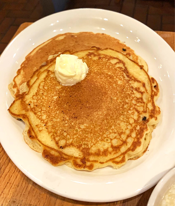 These pancakes are so perfectly golden and fluffy, they deserve their own Instagram account. #BreakfastGoals