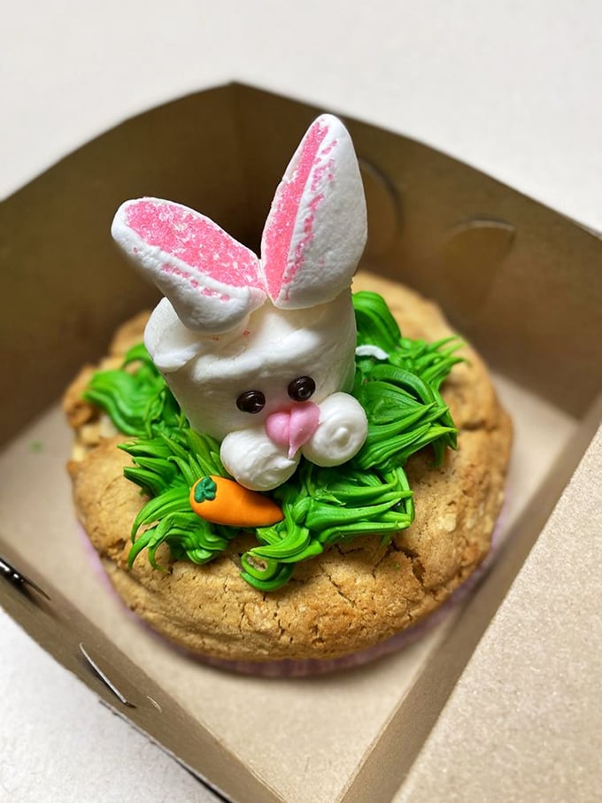 Easter has never looked so delicious&mdash;a bunny cookie that's too cute to eat, until you remember that's exactly what it's made for.