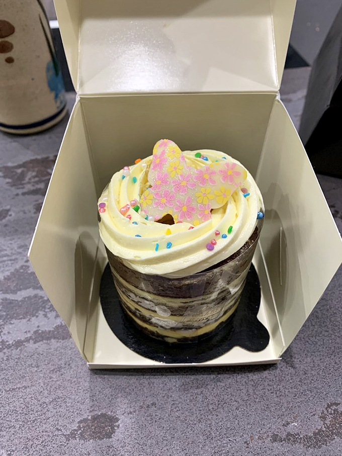 Carrot cake so stunning it belongs in a museum, yet tastes like childhood memories perfected.