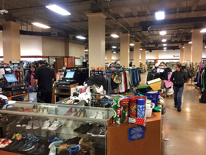 That moment when your cart contains both a bread maker and a sequined evening bag&mdash;decisions that make perfect sense inside these walls.