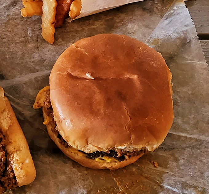 Even the cheeseburgers here get the royal treatment, proving this kitchen doesn't know how to cut corners.