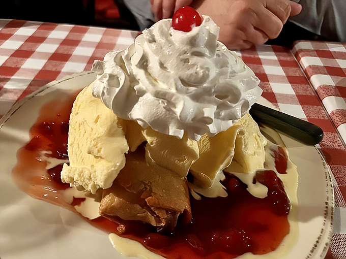 This cherry-topped dessert isn't just a sweet ending&mdash;it's the kind of finale that makes you applaud with your taste buds.