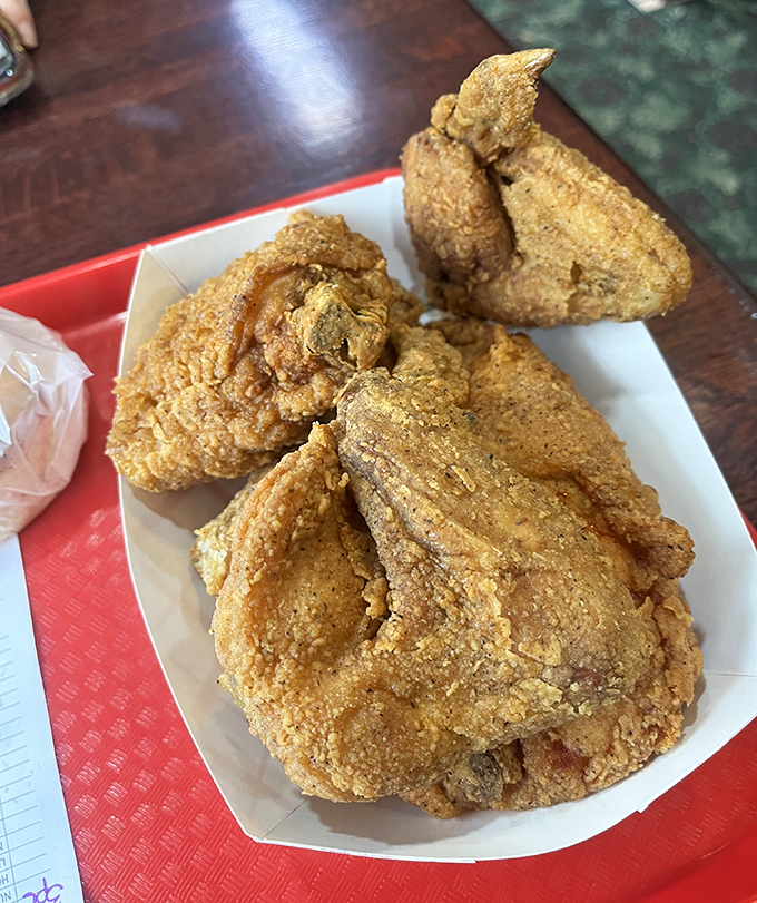 Wings that don't need trendy flavors or fancy presentations &ndash; just honest cooking that respects the simple pleasure of perfectly fried chicken.