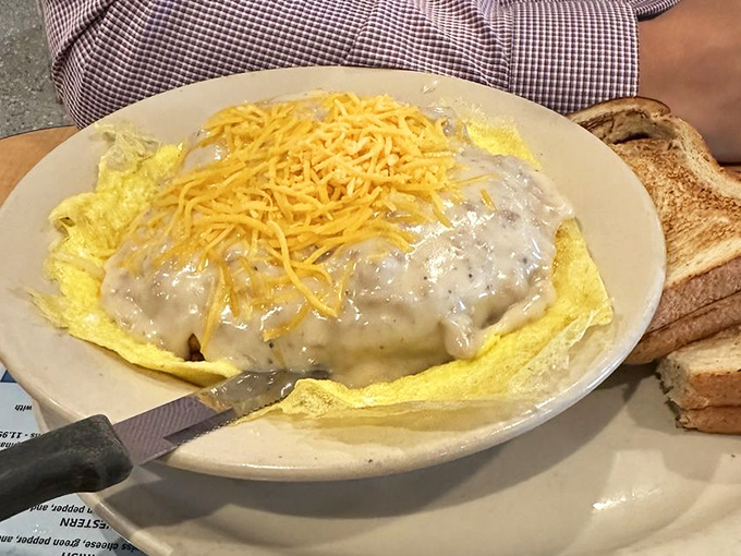 Behold the gravy-smothered masterpiece that laughs in the face of diet culture&mdash;comfort food that's worth every delicious calorie.