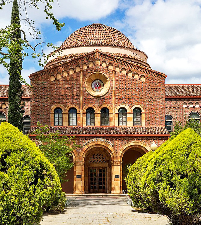 Chico State's stunning brick architecture proves that higher education and aesthetic beauty aren't mutually exclusive—this campus makes lifelong learning look like a Mediterranean holiday.