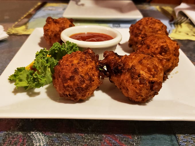These conch fritters aren't just appetizers; they're little history lessons of Caribbean cuisine that happen to pair perfectly with cold beer.