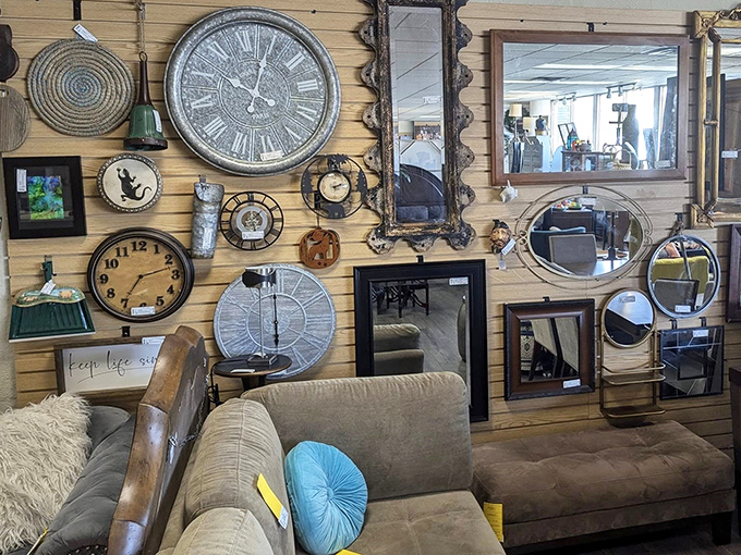 The clock wall that time forgot. Perfect for those who are perpetually late&mdash;at least you'll have decorative excuses in every style imaginable.