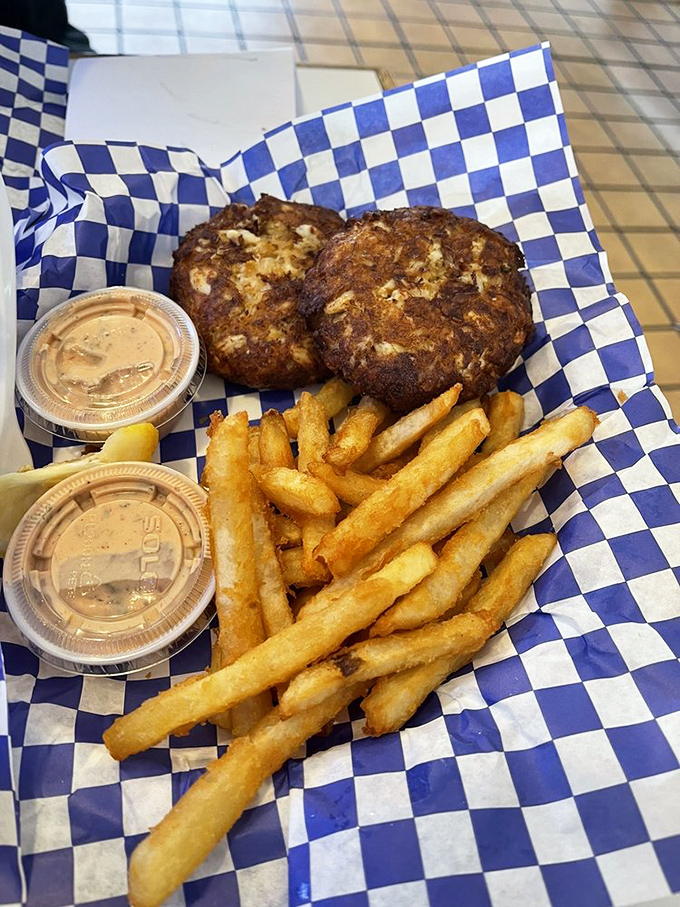 These Maryland-style crab cakes aren't just food&mdash;they're little discs of joy that make you wonder why you'd ever waste calories on lesser seafood options.