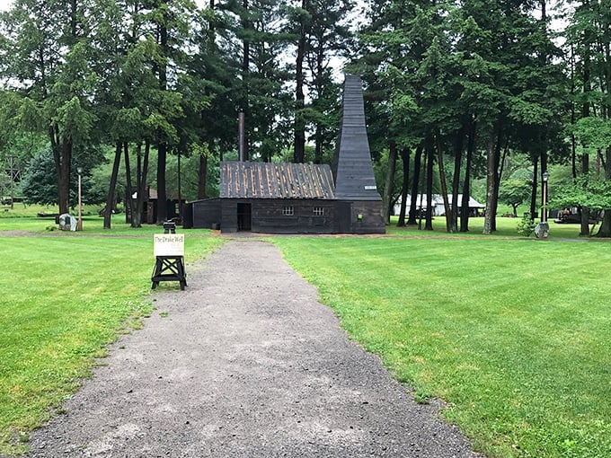 The reconstructed Drake Well derrick stands like a monument to human ingenuity&mdash;and our enduring love affair with fossil fuels.