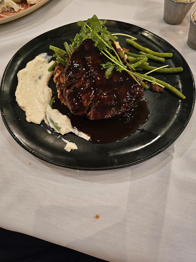 When a steak gets dressed up for a night on the town, this is what it looks like—complete with a rich sauce that's practically formal eveningwear.