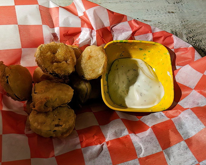 Fried pickles: the unsung heroes of appetizers. Crispy, tangy little discs of joy that make you wonder why we ever ate pickles any other way.