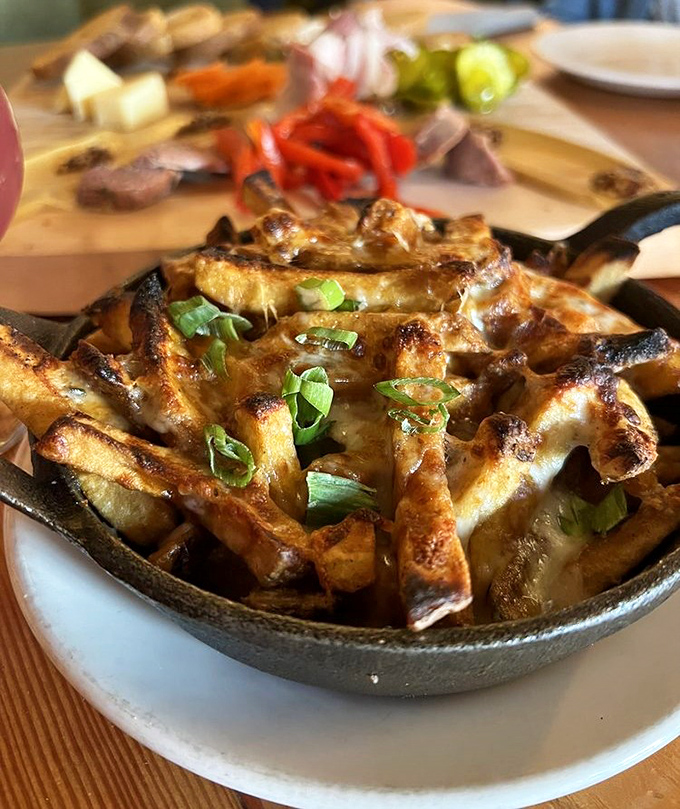 These aren't your average fries&mdash;they're a commitment. Golden potatoes bathed in savory gravy and melted cheese create the ultimate comfort food indulgence.
