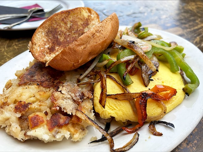 When your omelet needs its own zip code, you know you've found breakfast nirvana in Los Angeles.