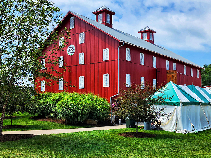 This stunning red barn at the Holmes County Fairgrounds isn't just Instagram-worthy&mdash;it's where generations of farming traditions are celebrated and passed down with pride.