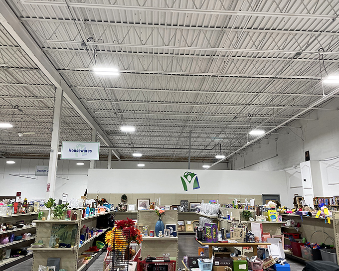 The housewares section: where kitchen gadgets go for their second act. That waffle maker is ready for its comeback tour!