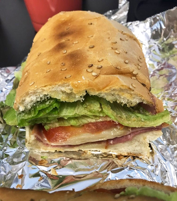 The Italian sub – where vegetables pretend they're just along for the ride while the meats and cheeses do the real talking.