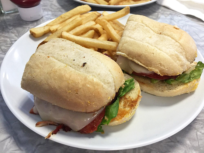 Sandwich architecture at its finest. This omelet and hash brown combo proves breakfast knows no boundaries when it comes to deliciousness.