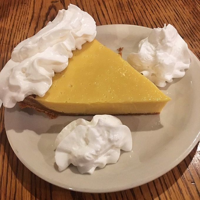 Key lime pie that strikes that perfect balance between tart and sweet&mdash;like Florida sunshine in dessert form, with clouds of whipped cream for good measure.