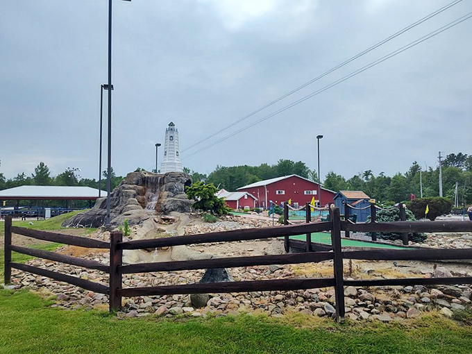 The lighthouse hole stands as mini-golf's Everest&mdash;where grandparents routinely hustle grandchildren out of ice cream money with well-practiced "lucky" shots.
