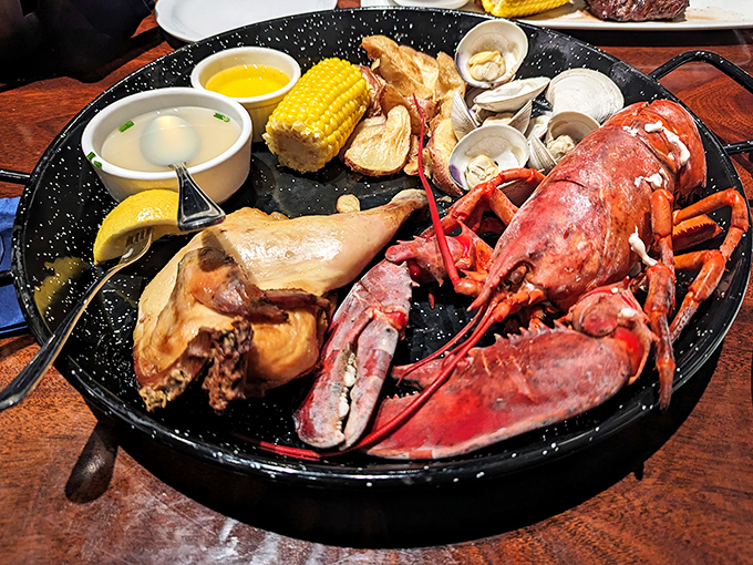 The Commodore Trio&mdash;where steak meets lobster tail in a romance so perfect, it deserves its own reality dating show.