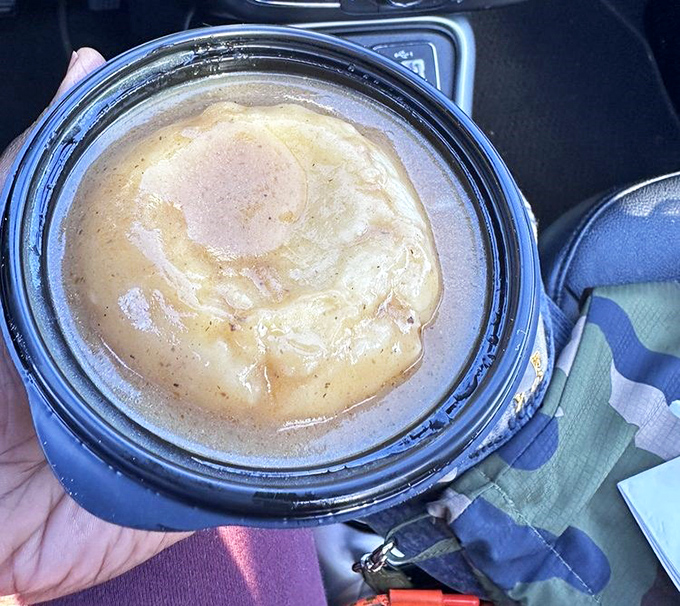 Comfort in a container&mdash;these mashed potatoes don't need fancy swirls or truffle oil to make you feel like everything's right with the world.