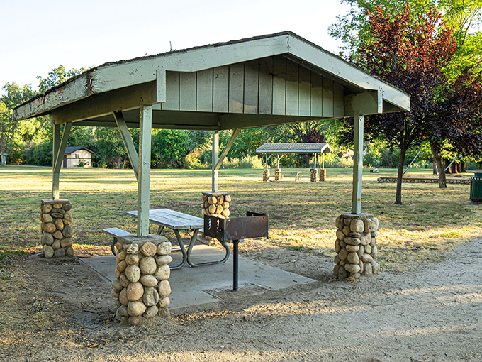 Community parks provide gathering spaces where neighbors actually know each other's names and stories.