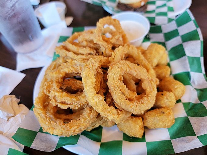 Onion rings at Tookie's aren't sides&mdash;they're main events, with a crunch that announces itself to everyone within earshot.