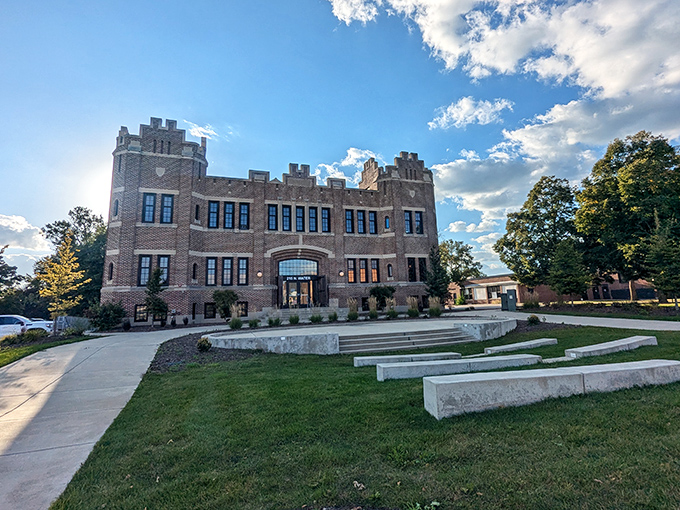 The Owosso Armory's castle-like facade brings unexpected medieval flair to the Midwest, now serving the community in ways its builders never imagined.