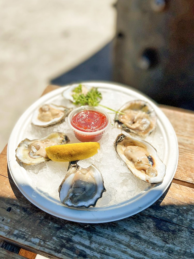 Fresh oysters on ice&mdash;nature's perfect appetizer. These briny jewels need nothing more than a squeeze of lemon and perhaps a moment of silence.