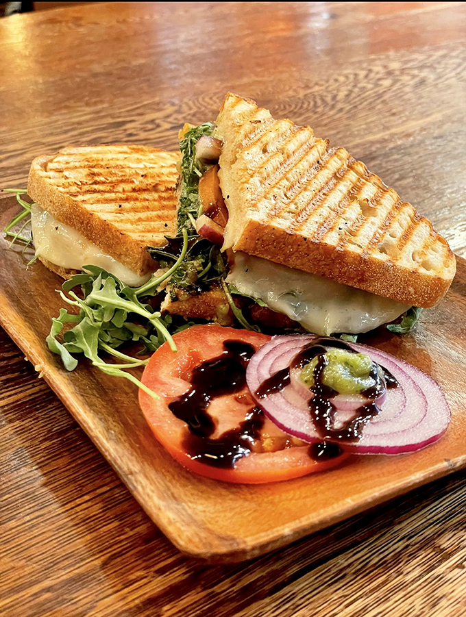 When bread meets grill marks and melty cheese, magic happens. This panini deserves its own Pennsylvania postal code.