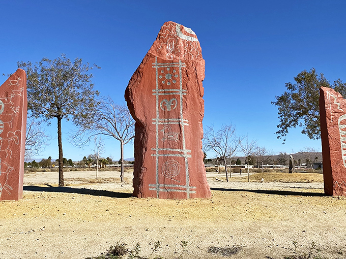 Ancient messages carved in stone &ndash; Ridgecrest's petroglyph park showcases art that's been drawing visitors for thousands of years. No admission required back then either.