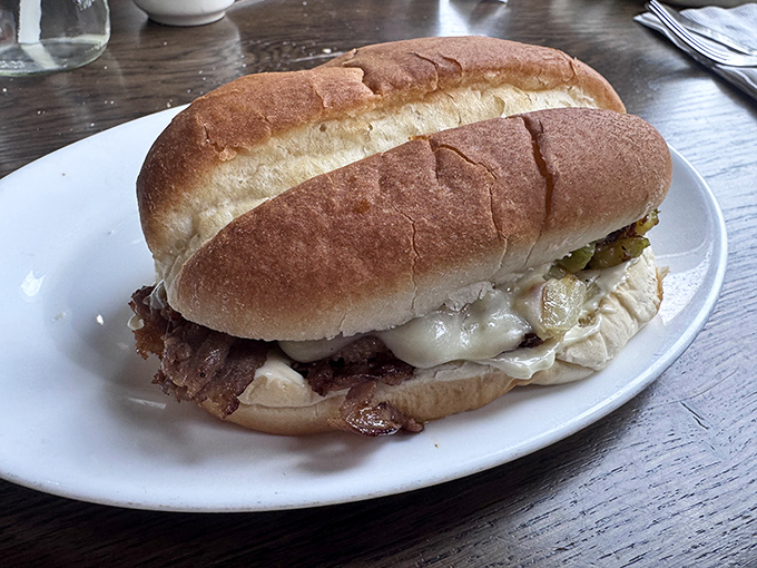 A Philly cheesesteak that would make a Pennsylvanian nod in approval &ndash; melty, meaty, and mysteriously disappearing faster than you expected.