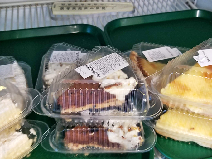A glimpse into Miller's dessert case reveals homestyle pies and cakes that would make your grandmother simultaneously proud and jealous.