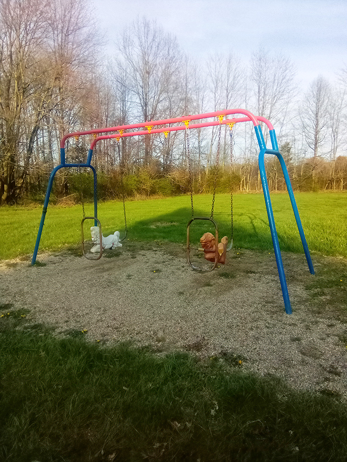 Even the youngest moviegoers find entertainment at the Starlite's playground, where swing sets offer pre-show adventures.