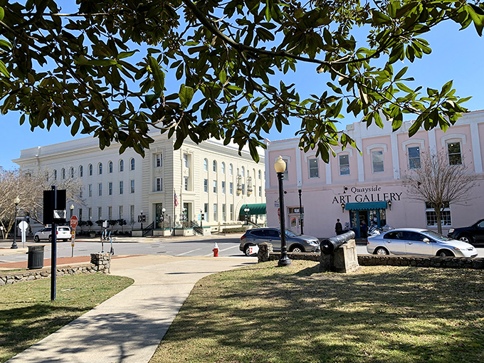 Downtown Pensacola's historic buildings frame the streets like a living museum where you can actually touch the exhibits&mdash;and grab a cocktail inside them.