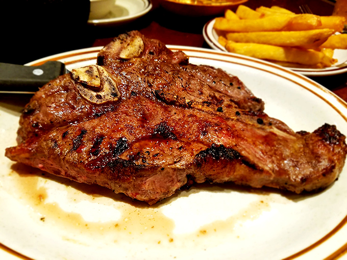 This porterhouse doesn't just command attention on the plate &ndash; it demands respect, like the food equivalent of Marlon Brando in The Godfather.