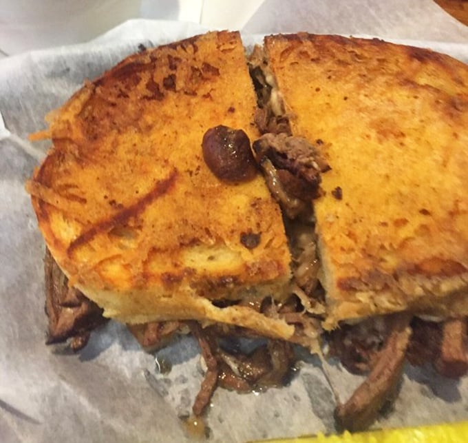 This isn't just a sandwich; it's a warm hug disguised as lunch perfection.